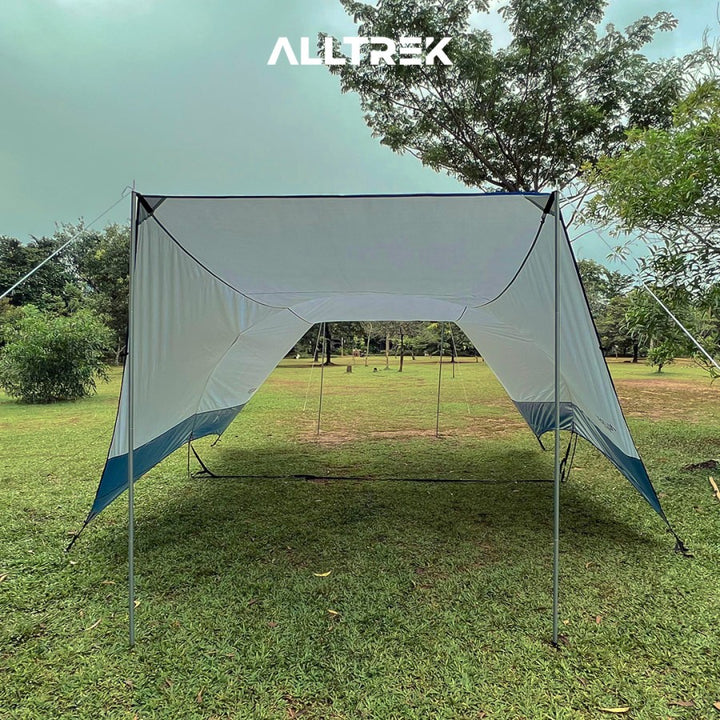 ALLTREK Flysheet Bigscreen Camping Besar 6*6meter Anti UV Multifungsi ...